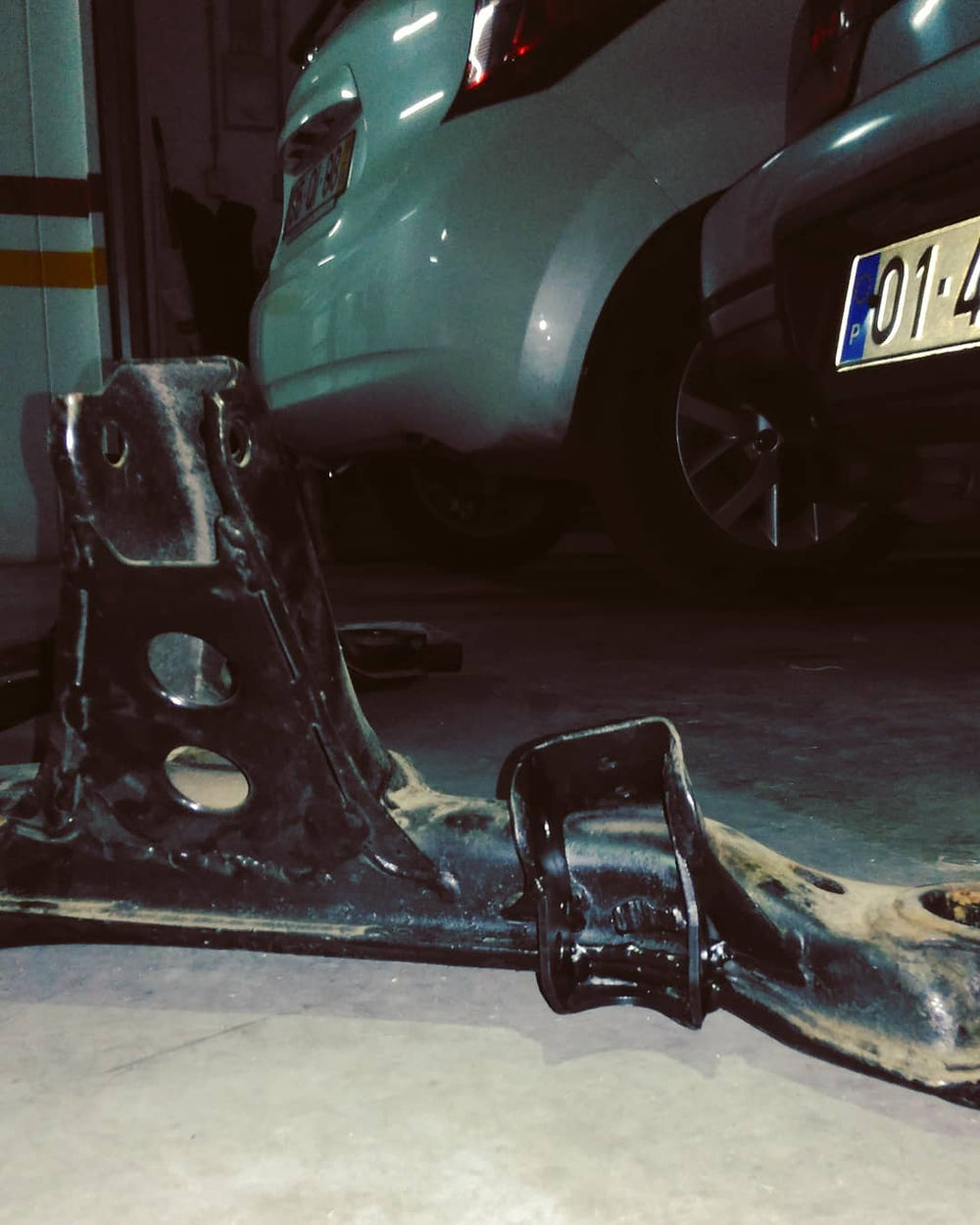 S13 240sx/R32 Skyline subframe anti-squat reduction weld in kit