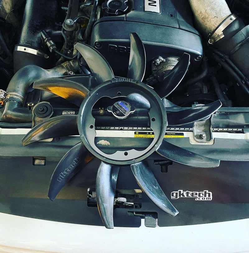 SR20/KA24 High Performance Engine fan - 60% more air flow