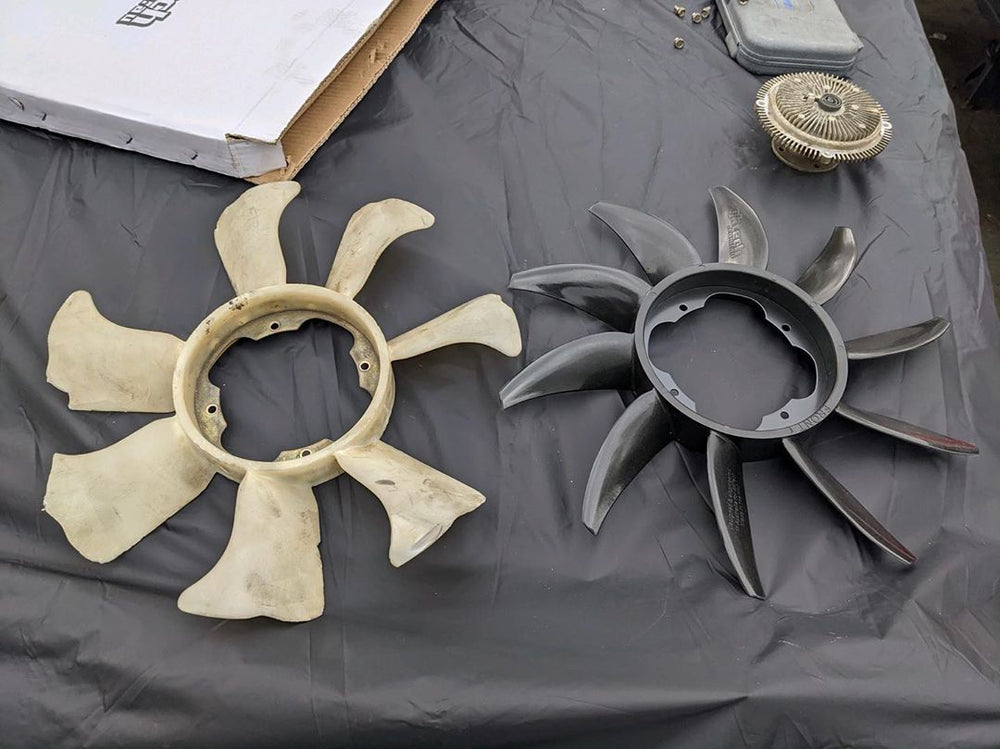 SR20/KA24 High Performance Engine fan - 60% more air flow