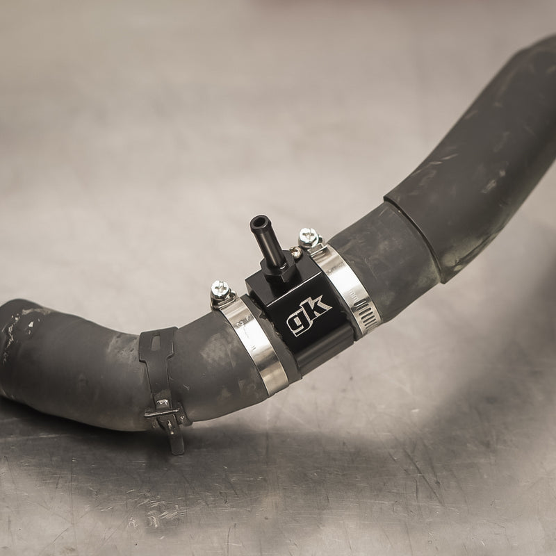 Z34 370z Non Pressurized Bolt on Coolant Swirl Pot Setup