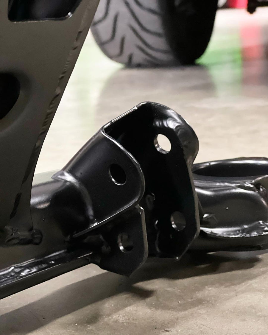 S13 240sx/R32 Skyline subframe anti-squat reduction weld in kit