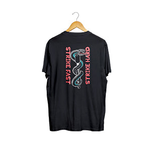 Strike Fast - strike hard - crew neck T-shirts