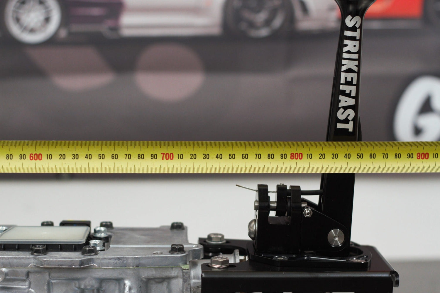 Strike Fast - CD009 Transmission conversion shifter relocation setup