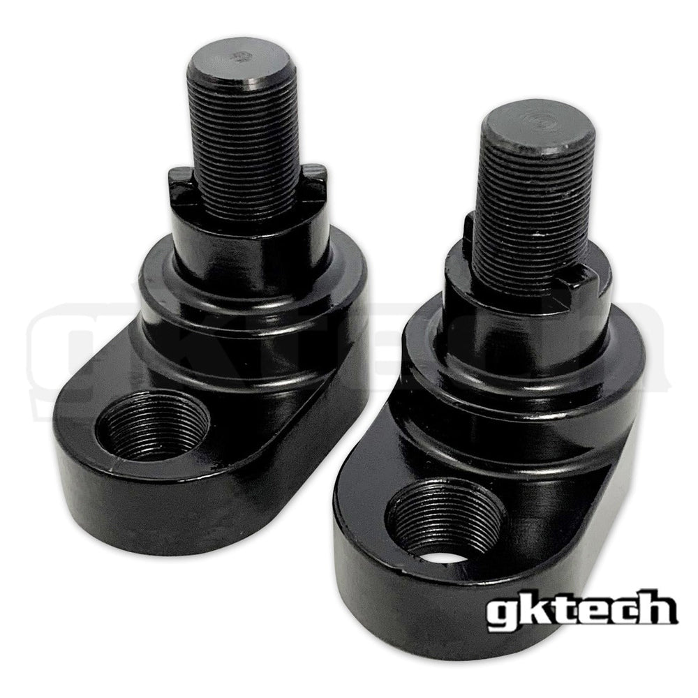 v2 4130 high tensile offset steering rack extenders